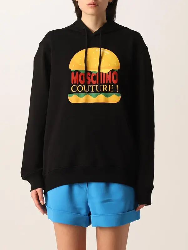 Moschino Hamburger Graphic Hoodie