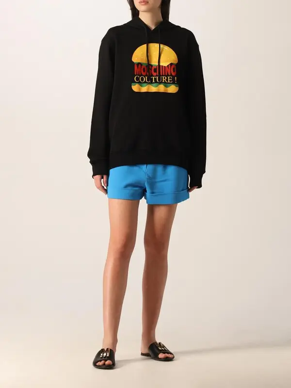 Moschino Hamburger Graphic Hoodie