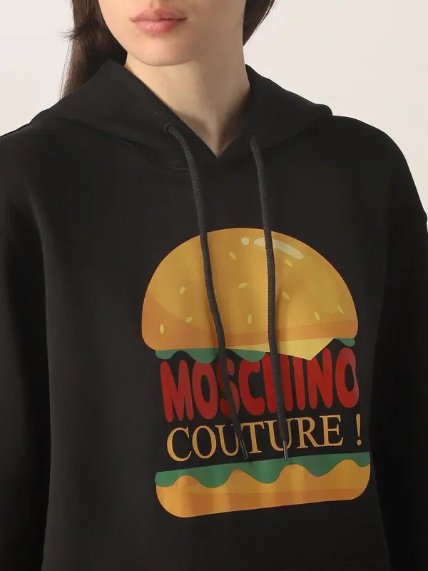 Moschino Hamburger Graphic Hoodie