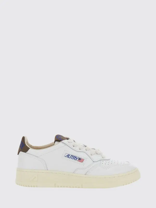 AUTRY Medalist Low Top Sneakers In Smooth Calfskin - Brown