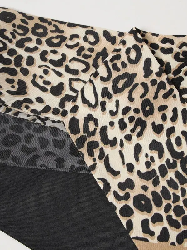Liu Jo Animal Print Fabric Bandeau