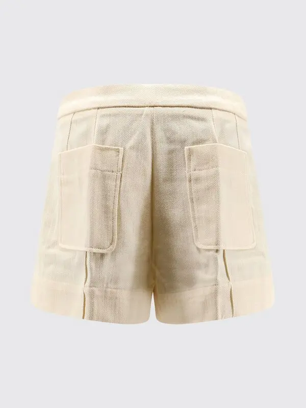 Soeur Cotton Shorts With Patch Pockets