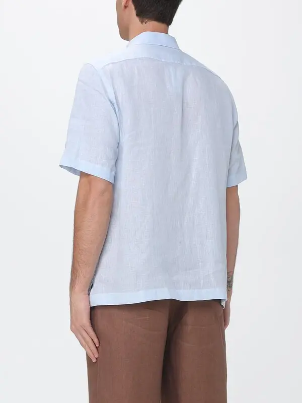 LARDINI Basic Linen Shirt