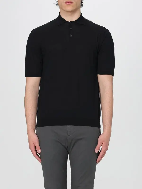 BALLANTYNE Polo Shirt Colour - Black