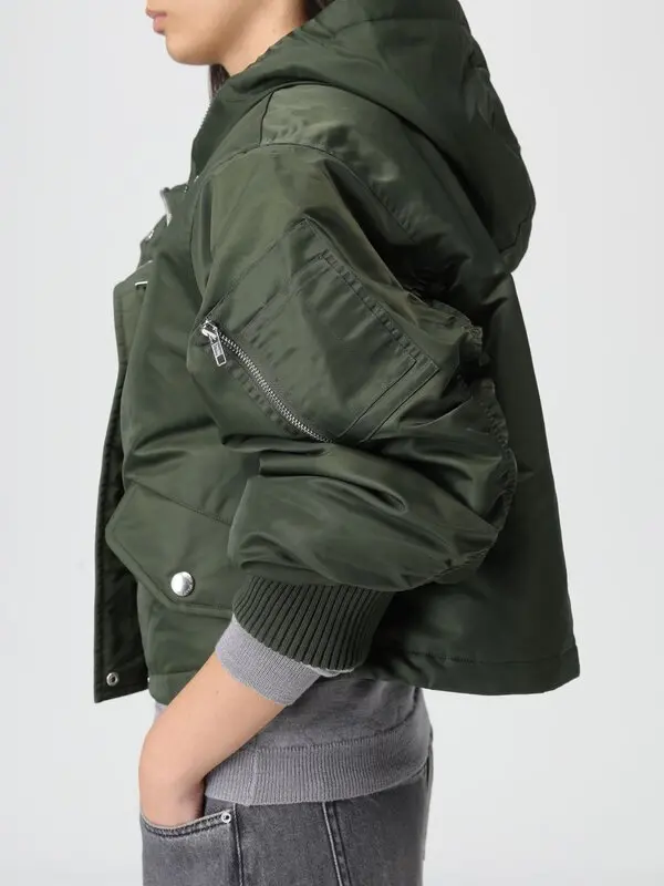 STAND STUDIO Bomber Jacket With Hood