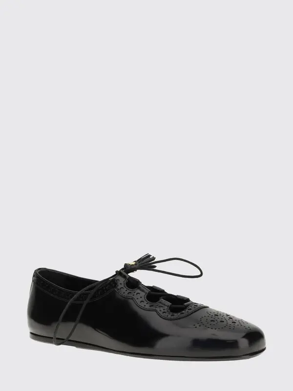 Church's Nappa Leather Brogue Ballerinas