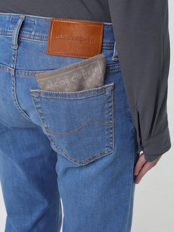 Jacob Cohen Slim Fit Stretch Denim Jeans - Blue