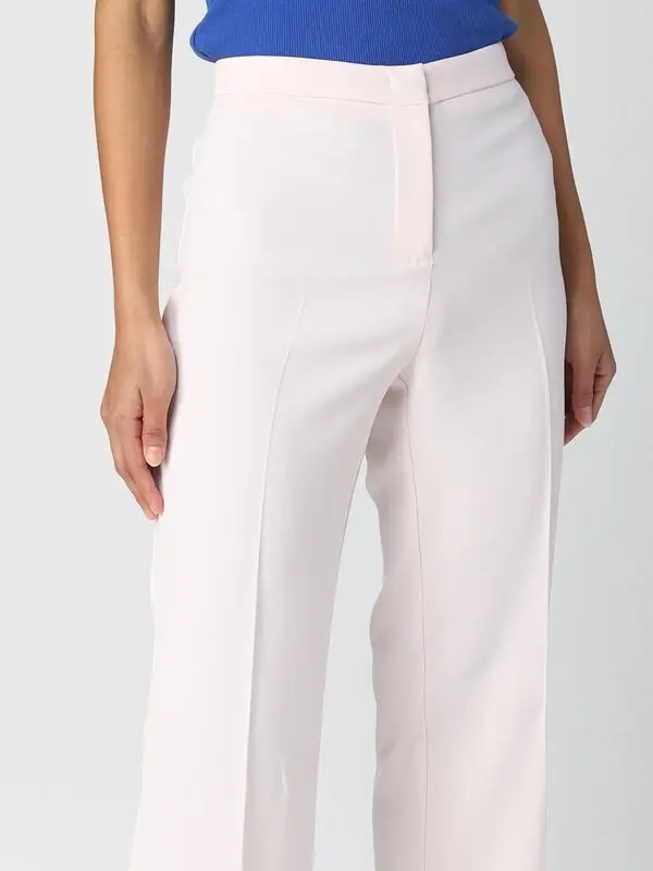 Pinko Tailored Wide Leg Trousers - Pink