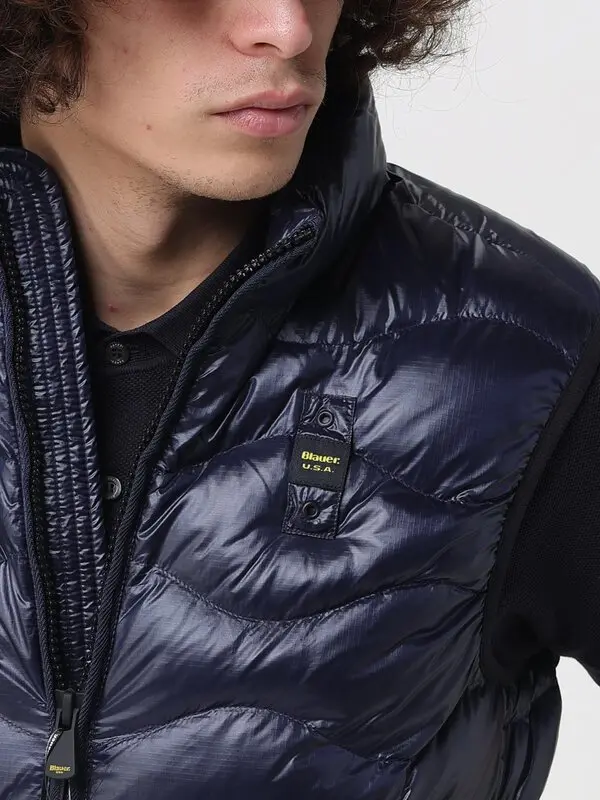 BLAUER. Padded Nylon Vest
