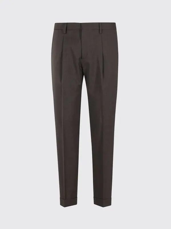 BRIGLIA 1949 Tailored Pleated Trousers - Brown