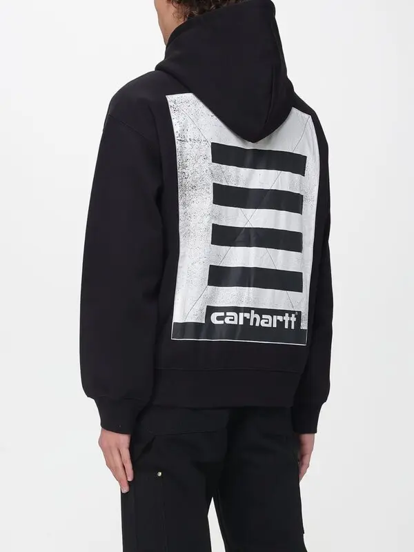 Carhartt Work In Progress Zip Up Hoodie - Black