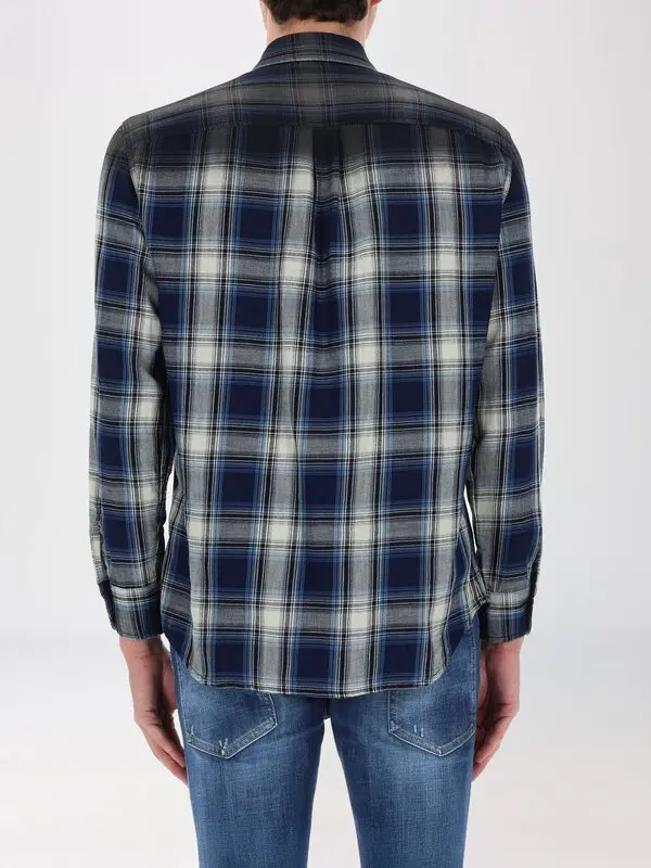 Dsquared2 Checked Cotton Casual Shirt