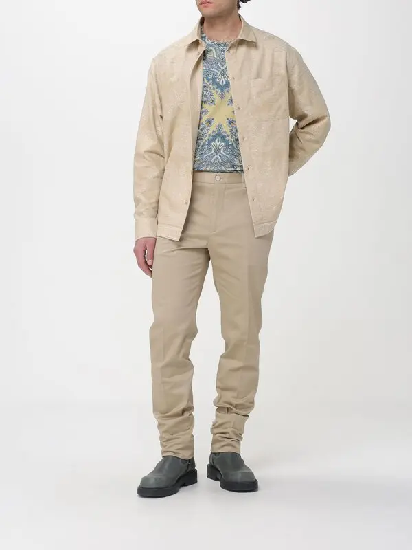 Etro Casual Cotton Shirt With Paisley Print