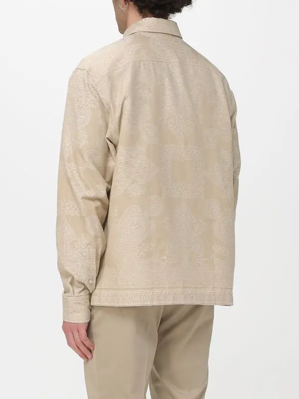 Etro Casual Cotton Shirt With Paisley Print