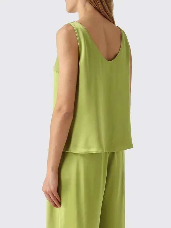 Malìparmi Satin Sleeveless Top