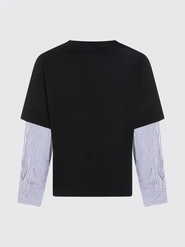 JIL SANDER Cotton T-shirt With Shirt Sleeves