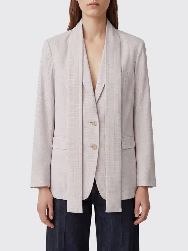 Acne Studios Single-breasted Blazer With Sash