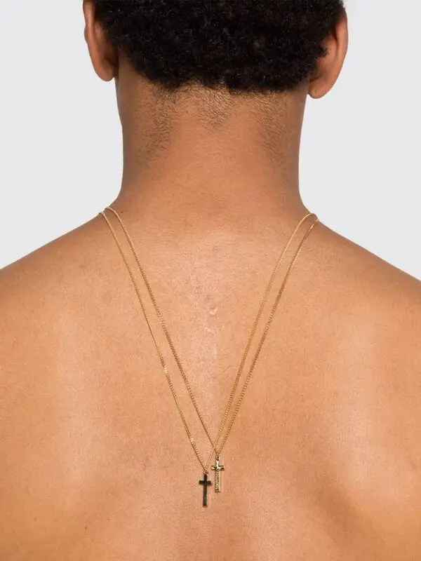 Dsquared2 Jesus Brass Necklace