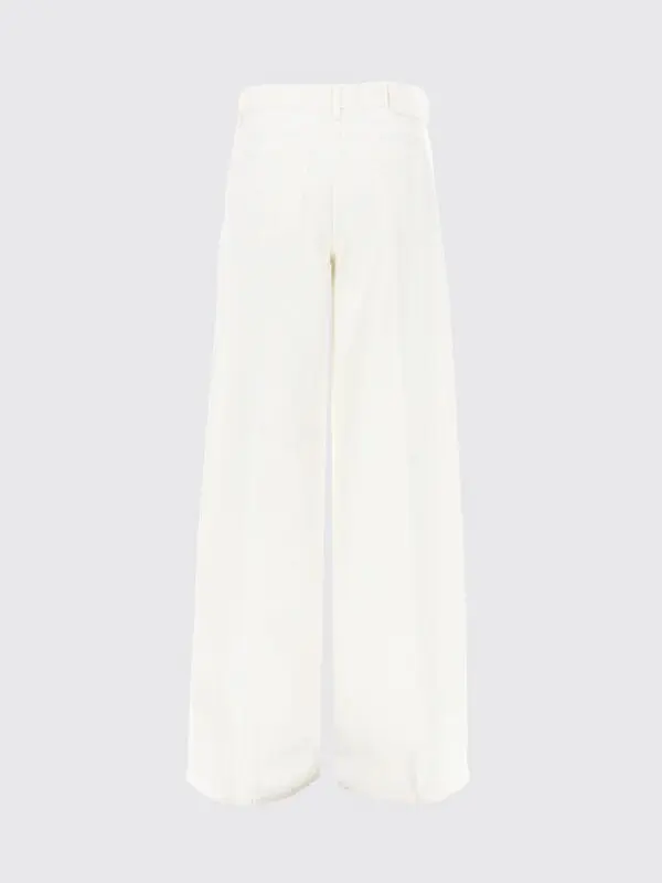 PT TORINO Wide Leg Cotton Denim Jeans