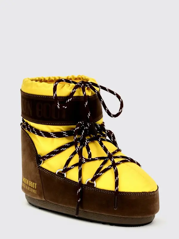 Moon Boot Lace-up Boots - Brown