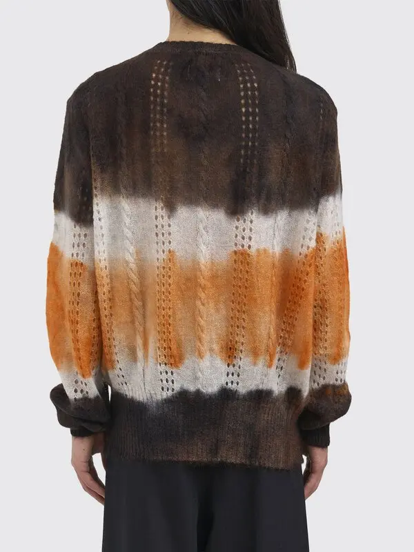 MAGLIANO Striped Mohair Wool Blend Cardigan - Fa01