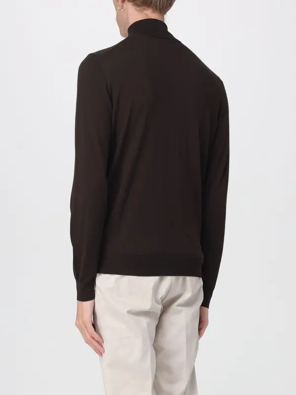 DRUMOHR Fine Knit Turtleneck Jumper - Brown