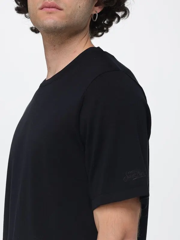 MC2 SAINT BARTH Cotton T-shirt - Black