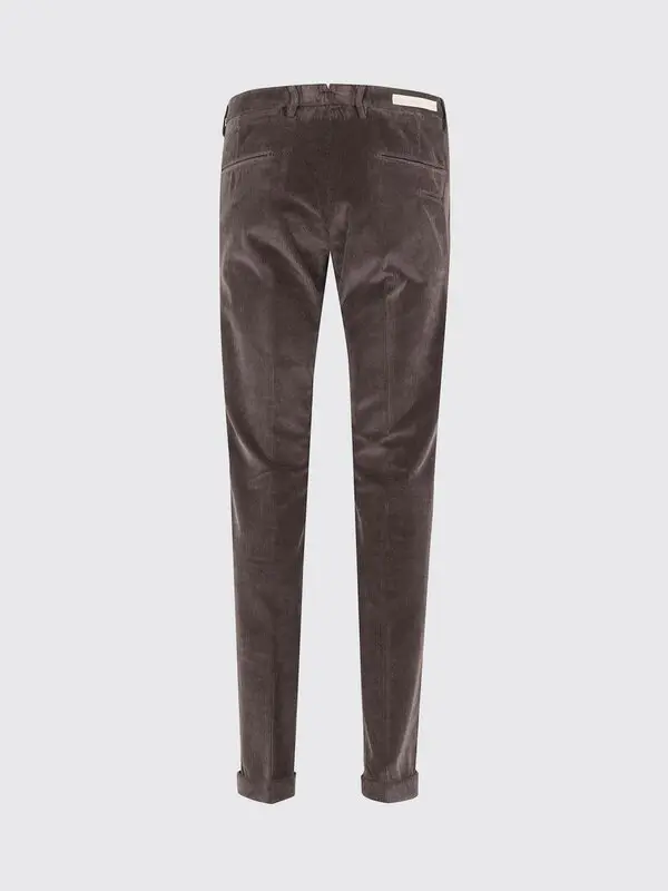 BRIGLIA 1949 Tailored Corduroy Trousers - Brown