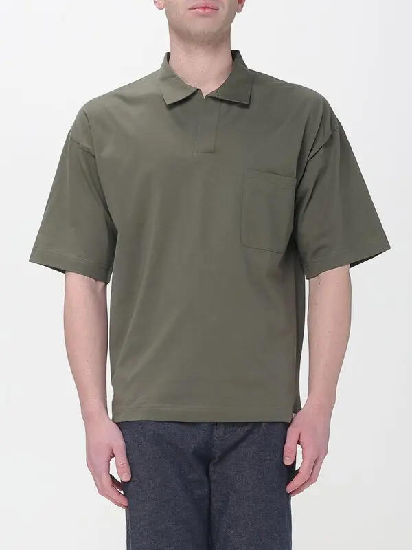 PAOLO PECORA Virgin Wool Polo Shirt