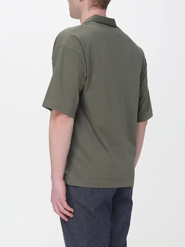 PAOLO PECORA Virgin Wool Polo Shirt
