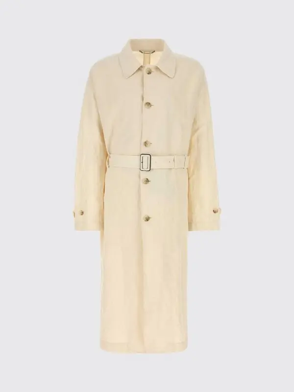 Dolce & Gabbana Cotton And Linen Trench Coat