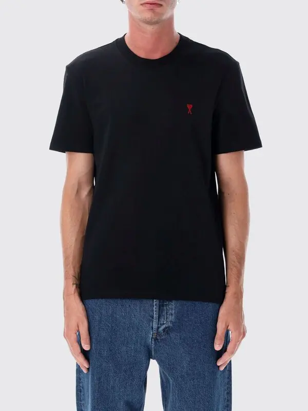 AMI Paris T-shirt Colour - Black