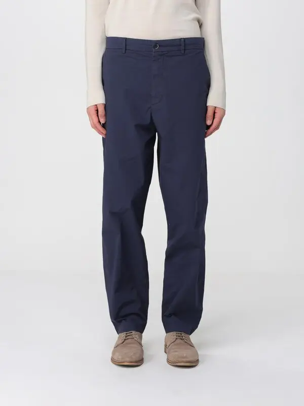 Barena Venezia Stretch Cotton Trousers - Blue