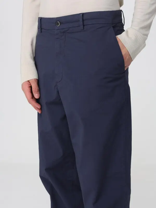 Barena Venezia Stretch Cotton Trousers - Blue