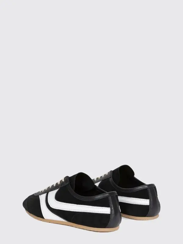 Dries Van Noten Suede Sneakers - Black