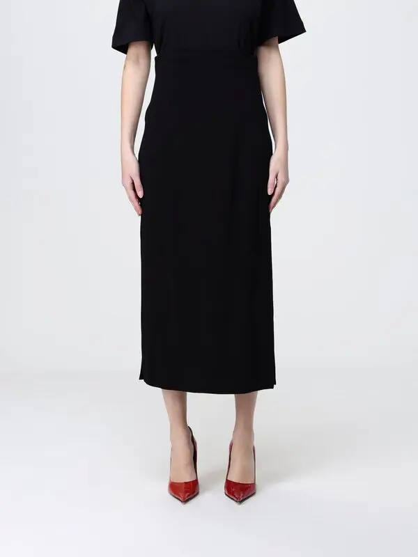 Pinko Stretch Viscose Skirt