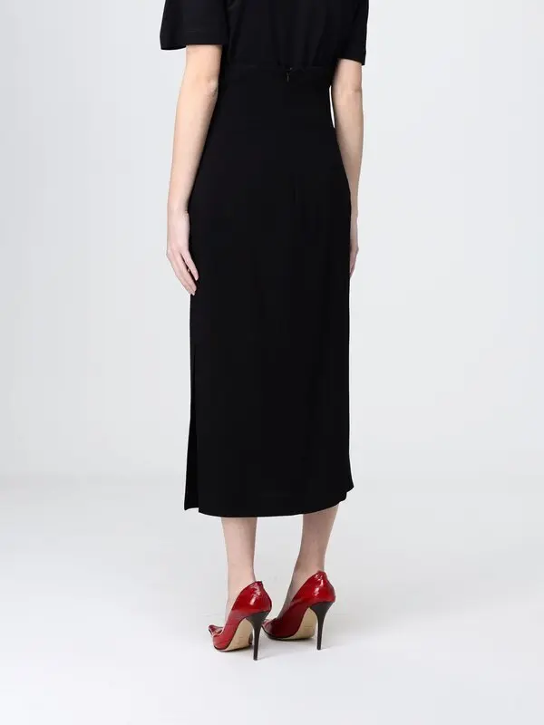 Pinko Stretch Viscose Skirt