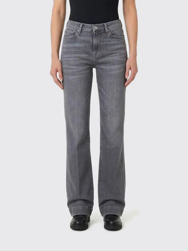 7 For All Mankind Stretch Denim Flared Jeans