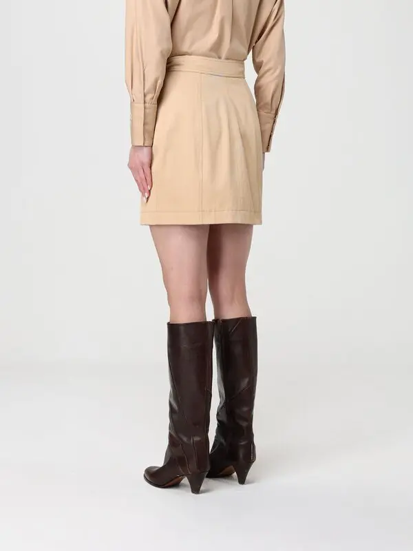 Elisabetta Franchi Cotton Cargo Skirt