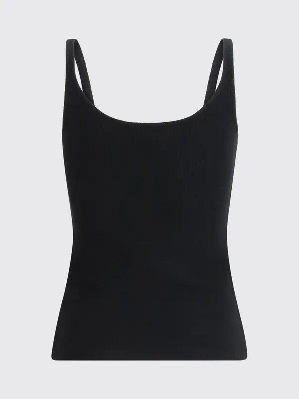 Off-White Basic Cotton Tank Top - Black