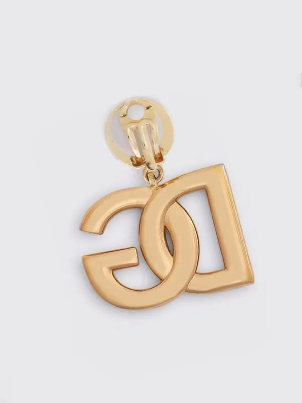 Dolce & Gabbana Logo Drop Earrings