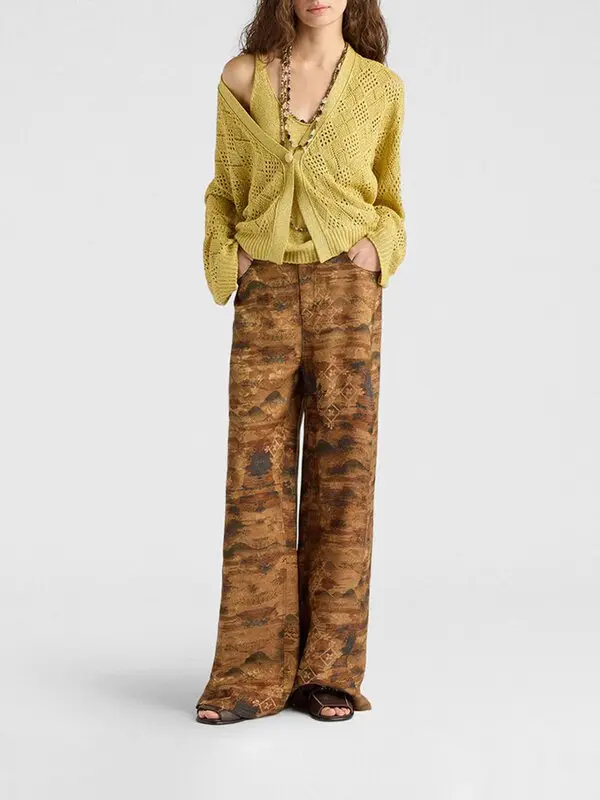 Momoni Openknit V-neck Cardigan