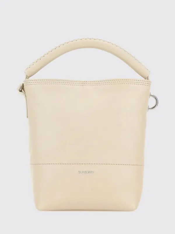 Burberry B Clip Mini Bucket Bag In Smooth Calfskin Leather