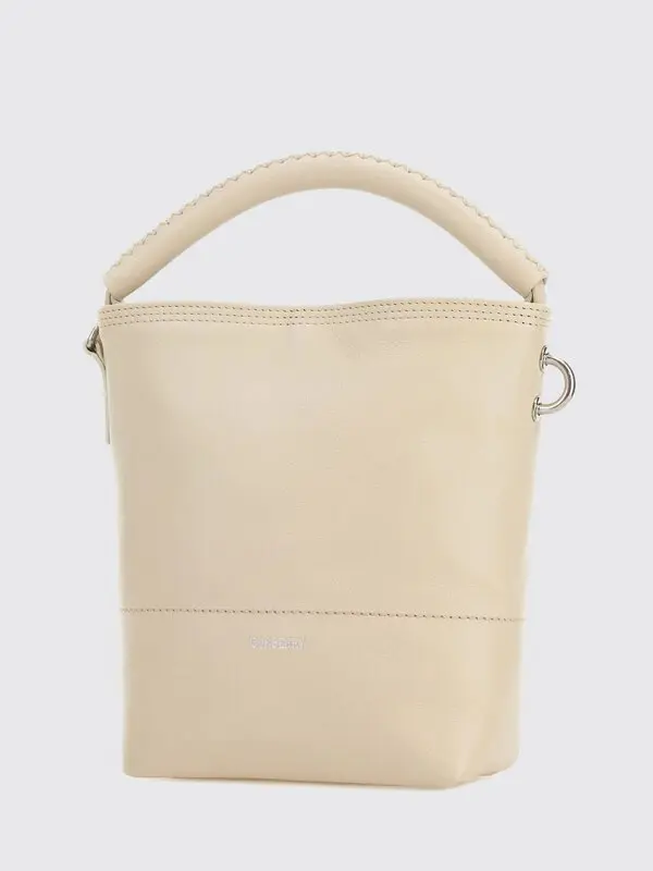 Burberry B Clip Mini Bucket Bag In Smooth Calfskin Leather