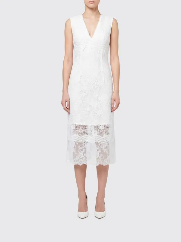 Pinko Lace Dress - White