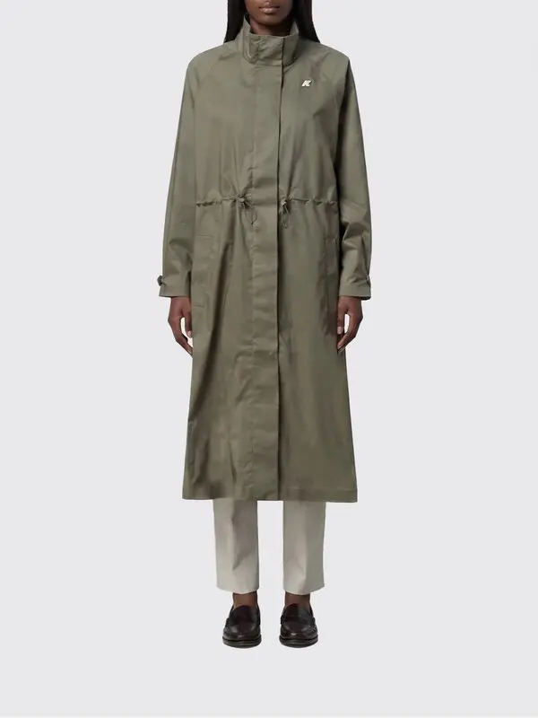 K-WAY Cotton Blend Parka