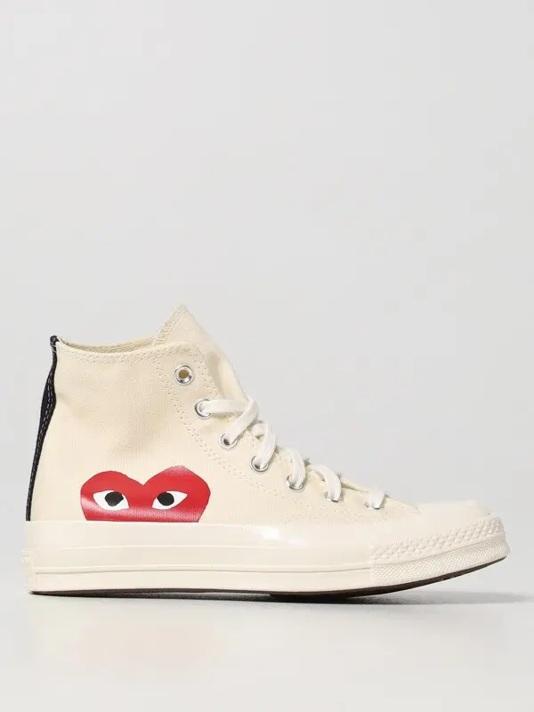 Play Comme Des Garcon X Converse Chuck Taylor All Star High Top Sneakers