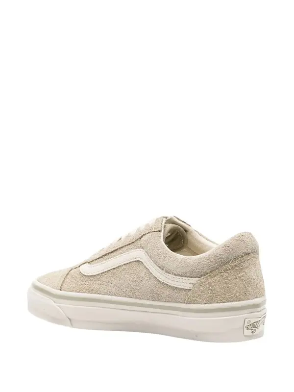 VANS Suede Lace-up Trainers - Beige