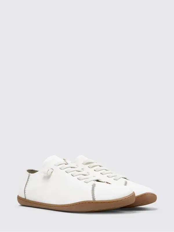 Camper Twins Vegetable-tanned Leather Sneakers