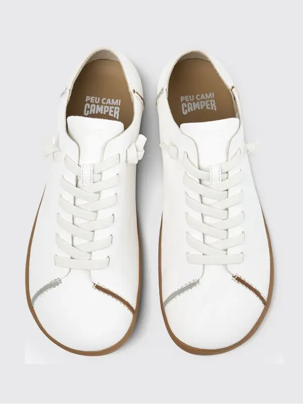 Camper Twins Vegetable-tanned Leather Sneakers
